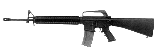 M16A2, Rifle, 5.56 mm